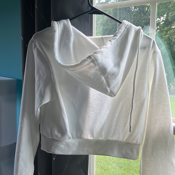 SHEIN | Jackets & Coats | Shein Cropped Jacket White | Poshmark